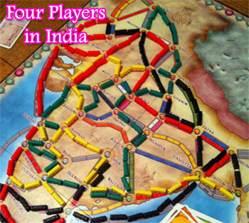 Review of Ticket to Ride Map Collection 2: India + Switzerland - RPGnet ...